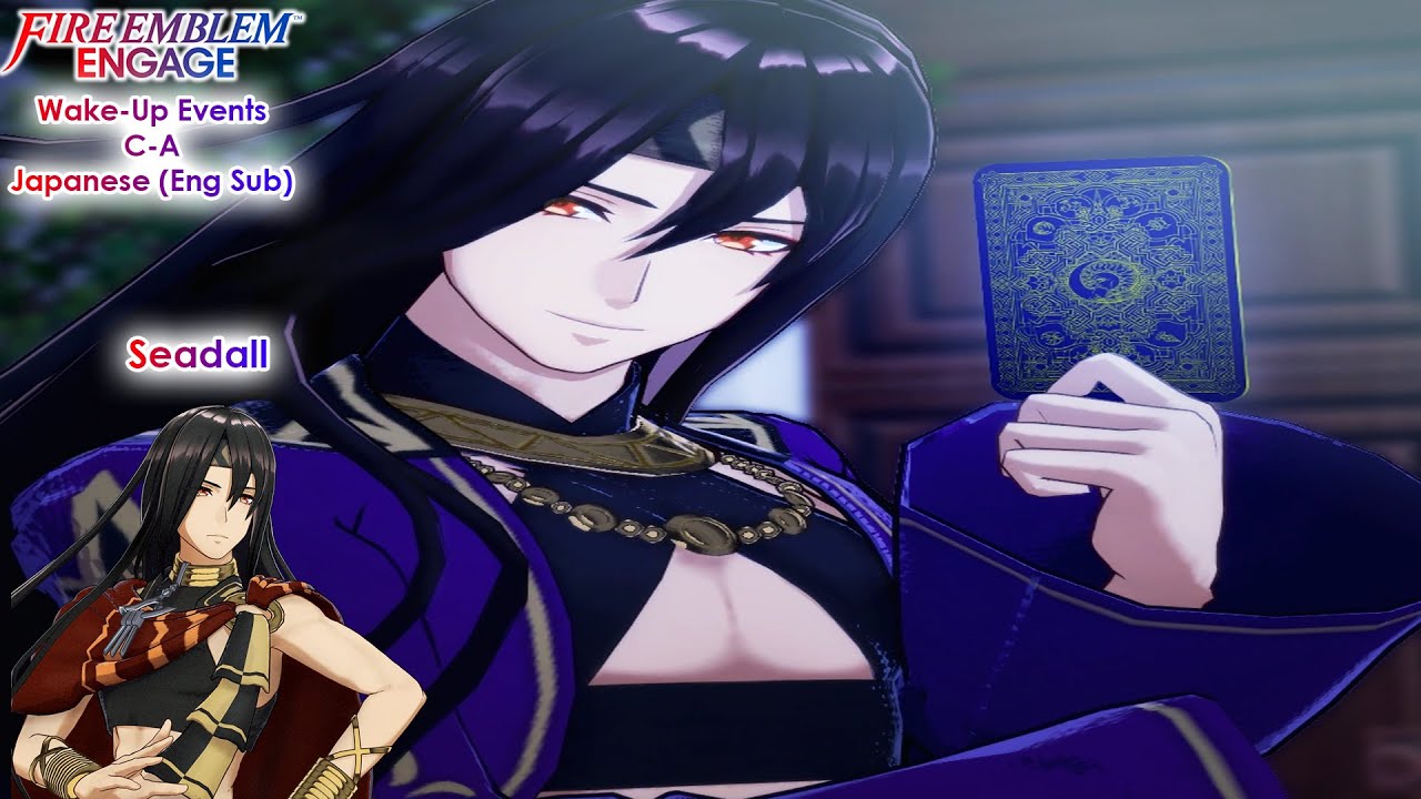 Fire Emblem Engage- Seadall Wake Up Events Japanese (HD) - YouTube