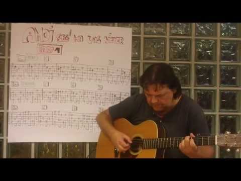 Fingerstyle Guitar Lesson #42: AMOI SEG' MA UNS WIEDER / INSTRUMENTAL Version / PART 1