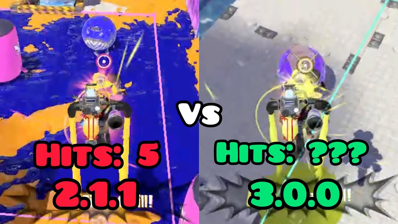 Splatoon 3 Fresh Season Weapon Balance Patch Comparison! (Splatoon 3 ...