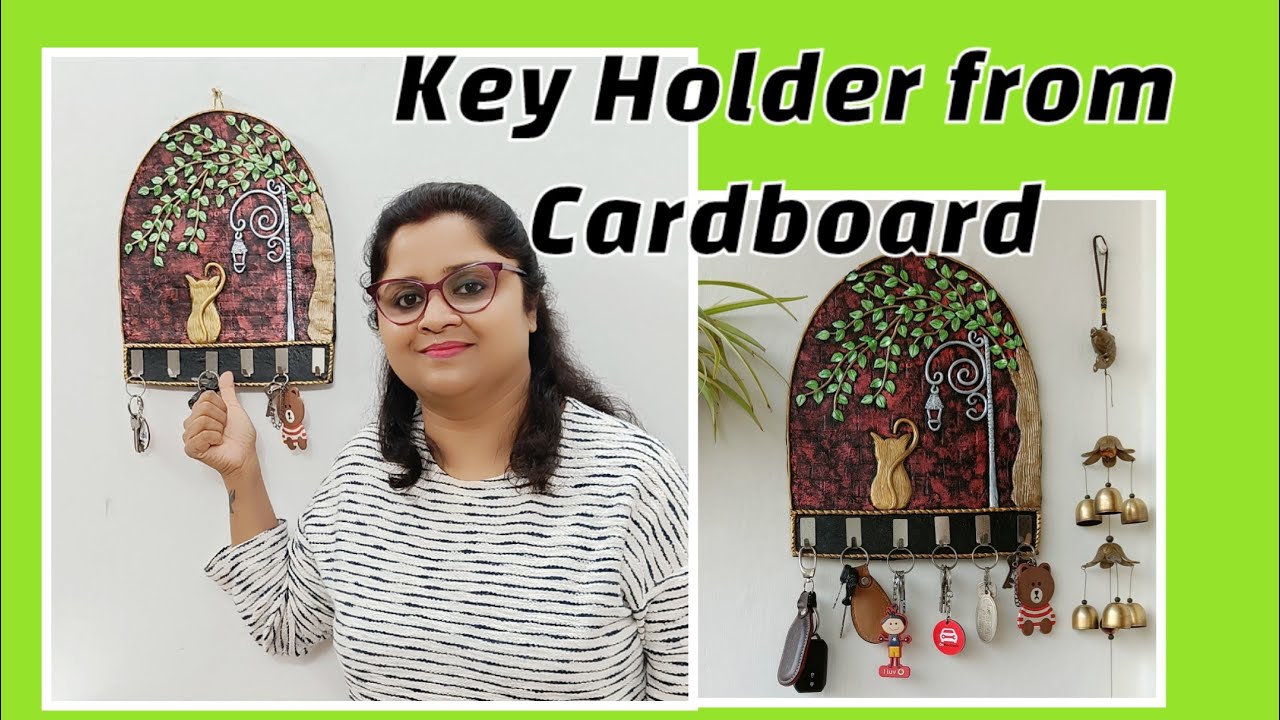 DIY/Beautiful Cardboard Key Holder by Mumma's Blessings/Home Decor ...