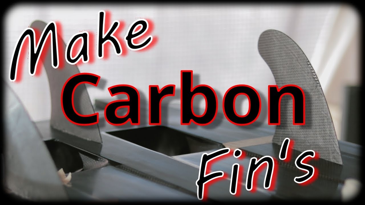 Making Carbon Fibre Surfboard fin's for the Diy Electric Surfboard ...