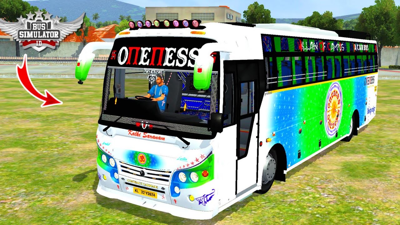 🔥download ONENESS ZEDONE BS6 V2 BUS MOD FOR bus simulator indonesia ...