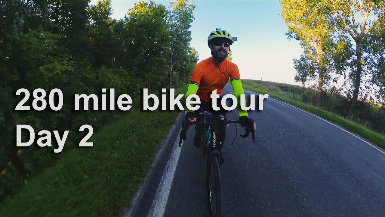 2023 DALMAC bike tour - day 2 - YouTube