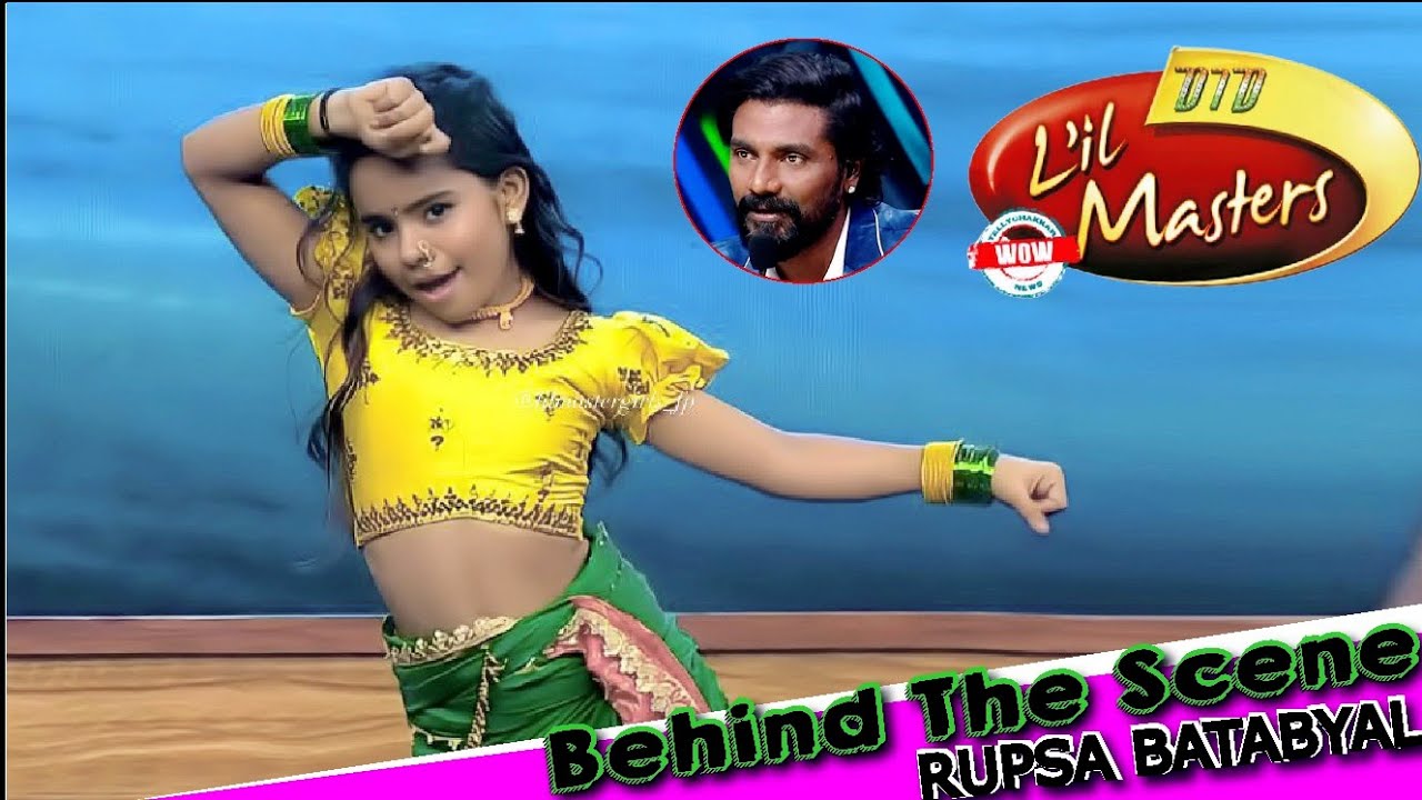 Rupsa Batabyal as Madhuri Dixit || DID Little Master Dance Rupsa || Did ...