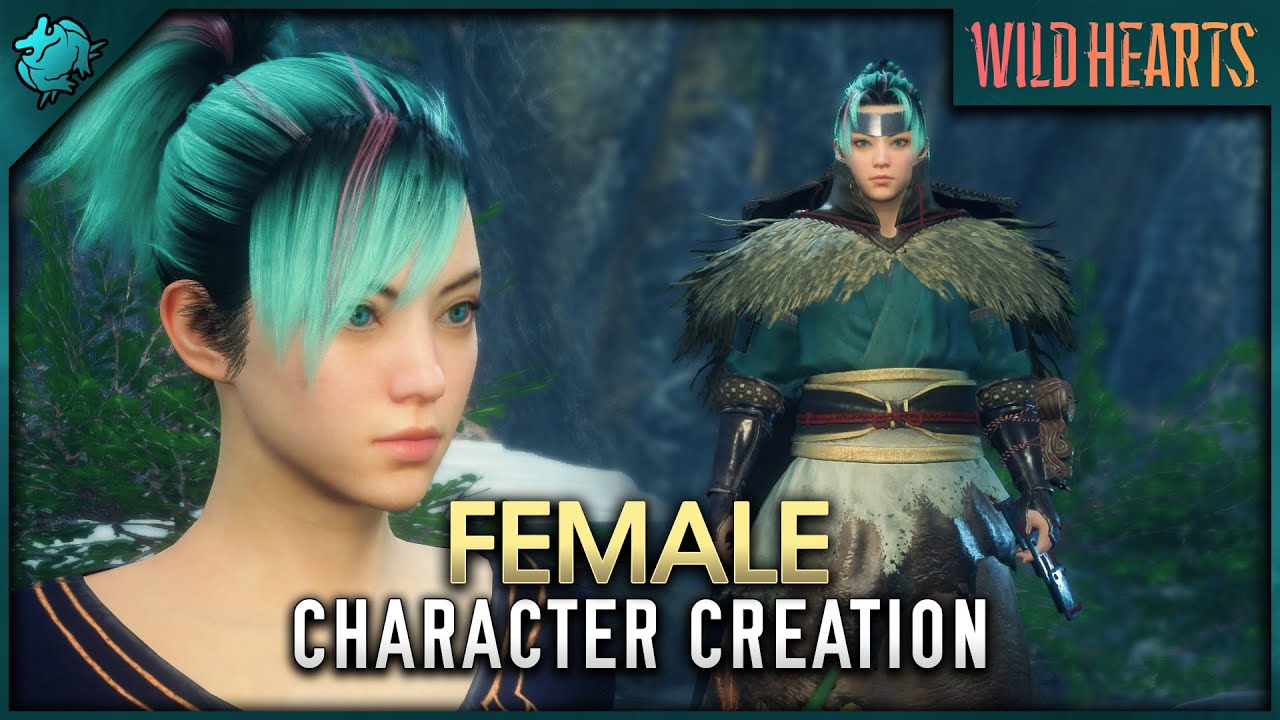 Wild Hearts Female Character Creation Youtube