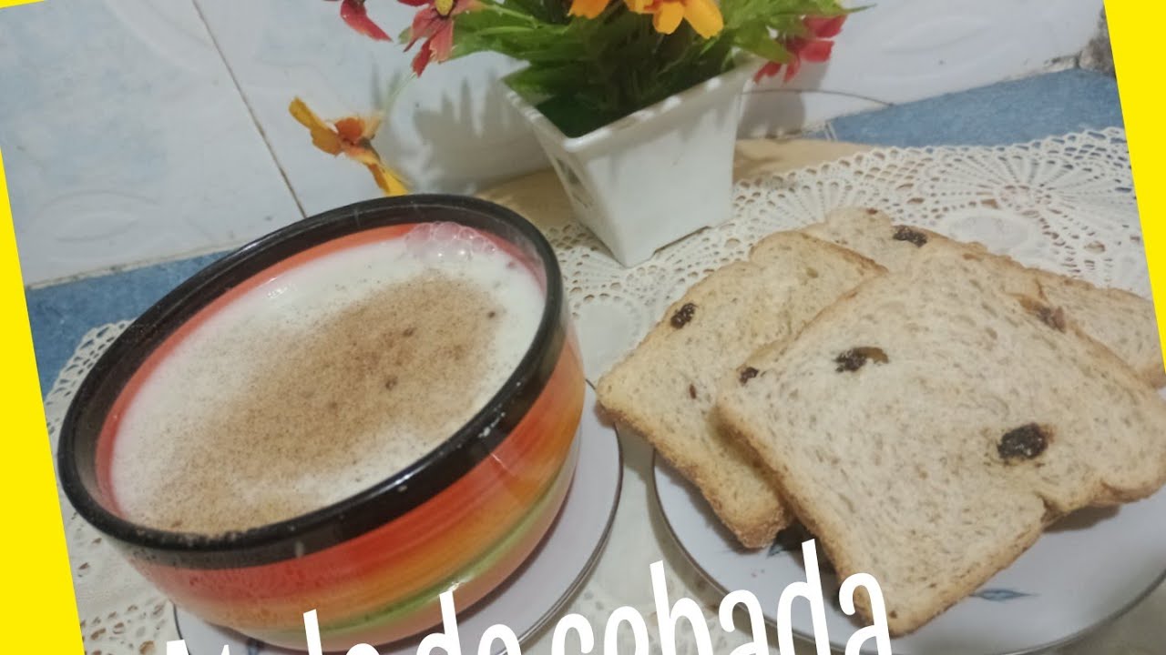 LA AUTENTICA COLADA o ATOLE de CEBADA perlada# rica # nutritiva # facil ...
