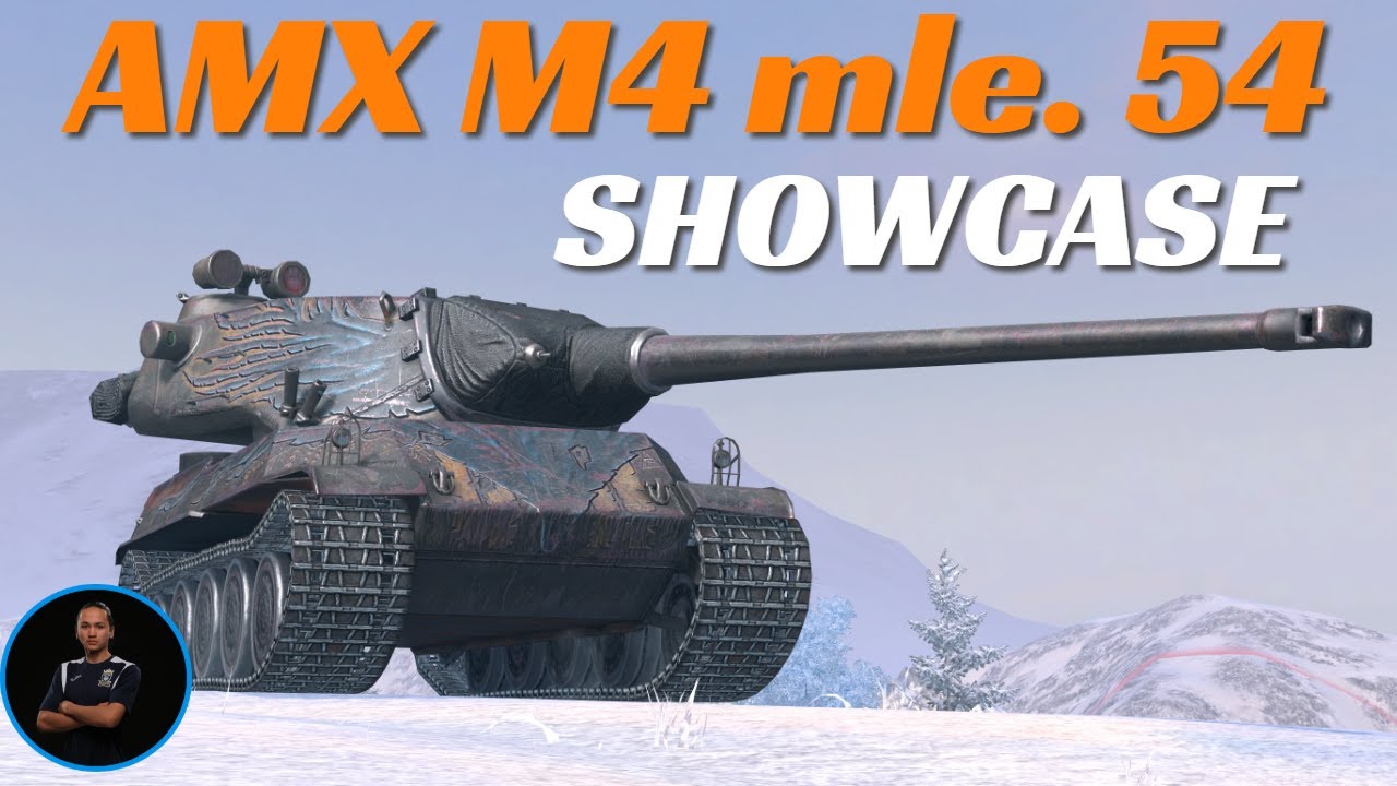 AMX M4 mle. 54 SHOWCASE | WoT Blitz - YouTube