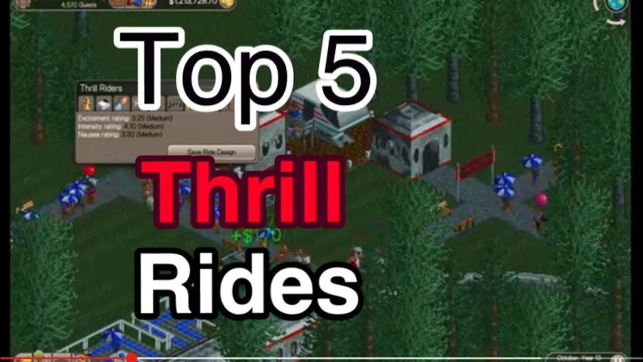 Top 5 Thrill Rides | RCT Classic - YouTube