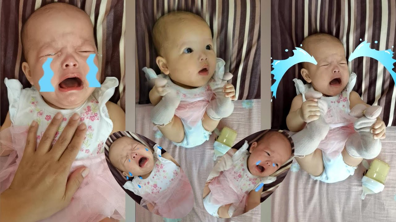 Baby Girl Started Crying After Her Popo Got A Hair dye | Funny Baby ...