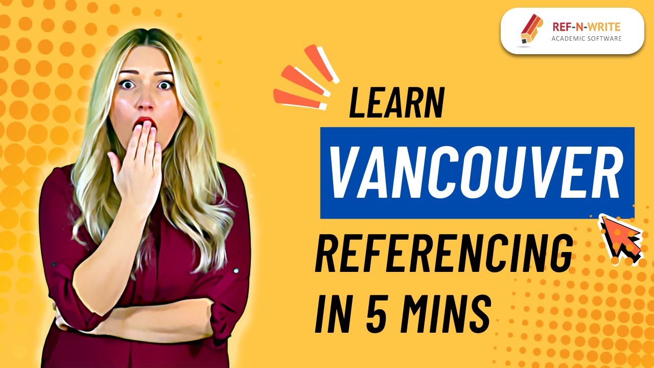 Vancouver Referencing Style Made Easy! - YouTube
