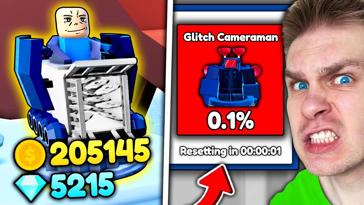 NOWY UPDATE ⚠️ i NOWY MITYCZNY *GLITCH CAMERAMAN* 🪠 (EPISODE 65) 😍 w ...