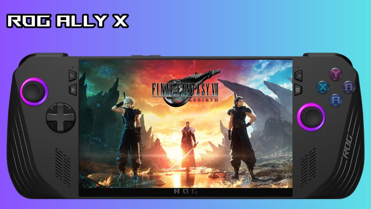 Asus Rog Ally X: Final Fantasy VII Rebirth PC Gameplay Best Setting ...