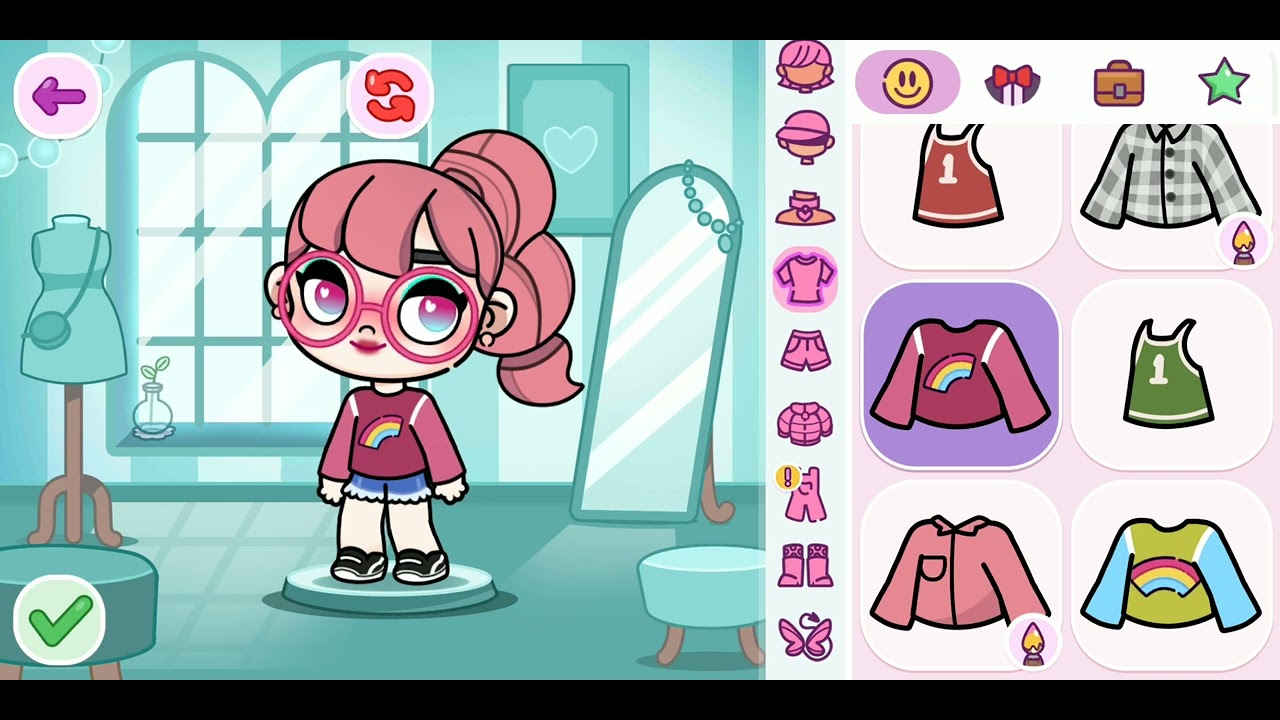 serunya mendandani avatar world - YouTube
