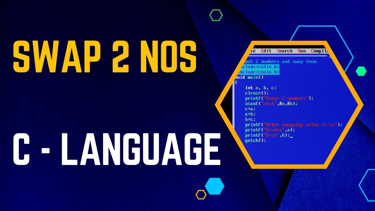 C Tutorial 23 - Arithmetic Exercise | Swap 2 Numbers - YouTube