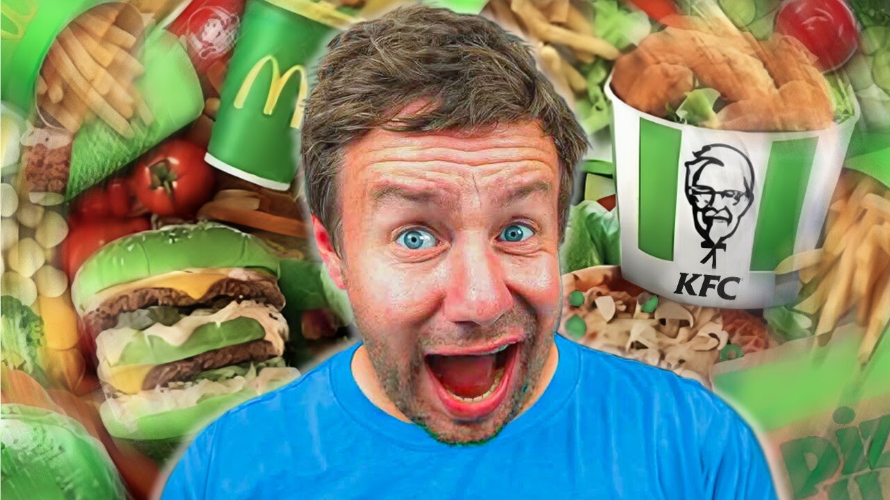 I ONLY Ate "HEALTHY" Fast Food for 24 Hours - YouTube