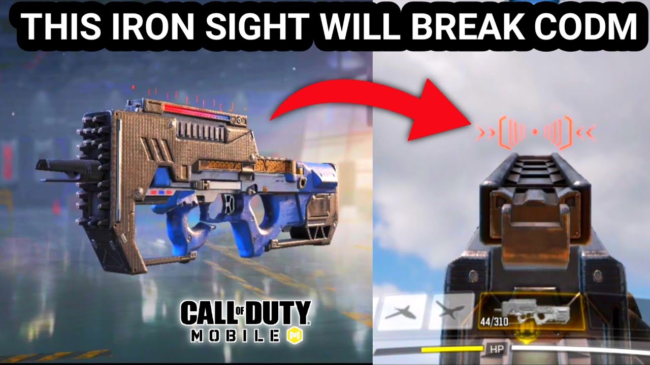 🤯 This " CBR4 Danger Close " iron sight will break codm | codm season 2 ...