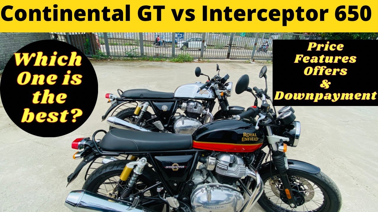 Continental GT 650 Vs Interceptor 650 Full Comparison Review Which continental-gt-650-vs-interceptor-650-full-comparison-review-which