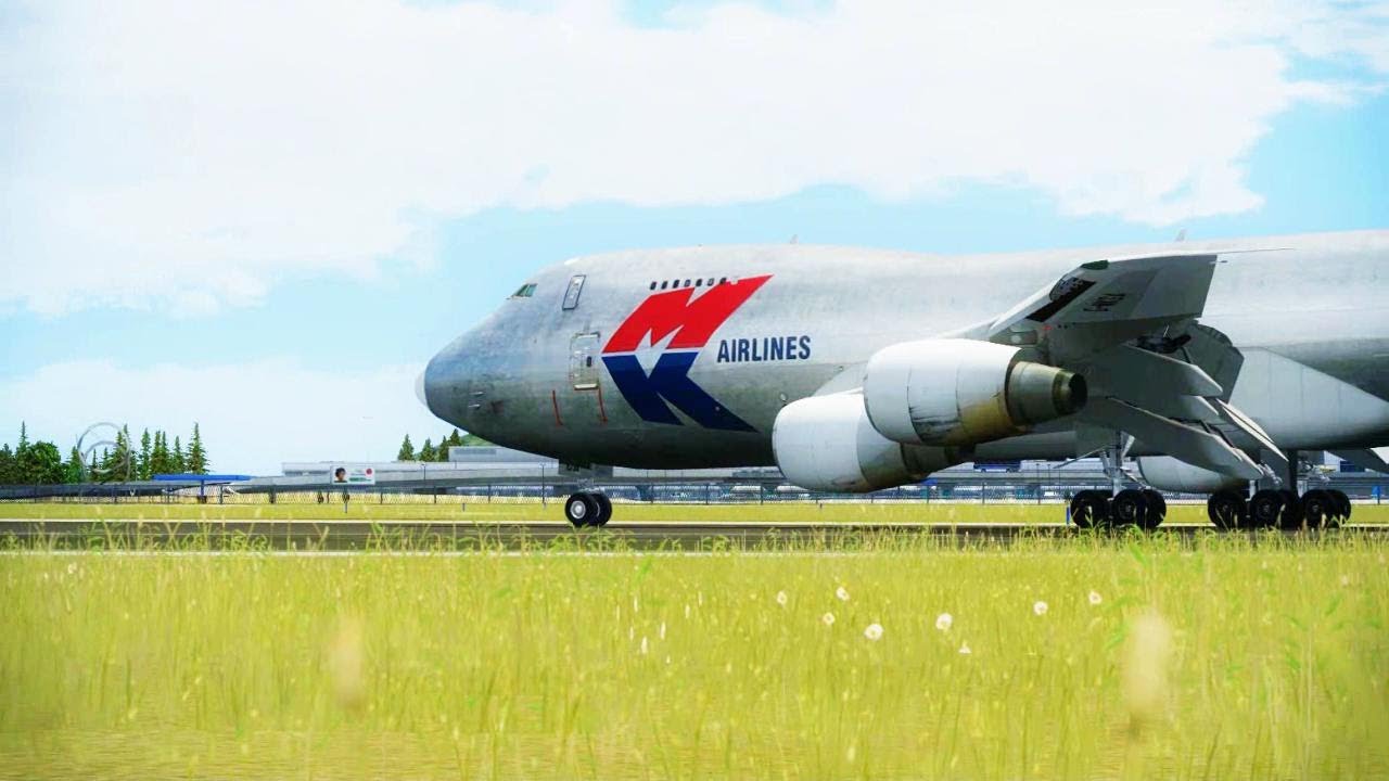 MK Boeing 747 Landing @ Athens ( HD ) - YouTube