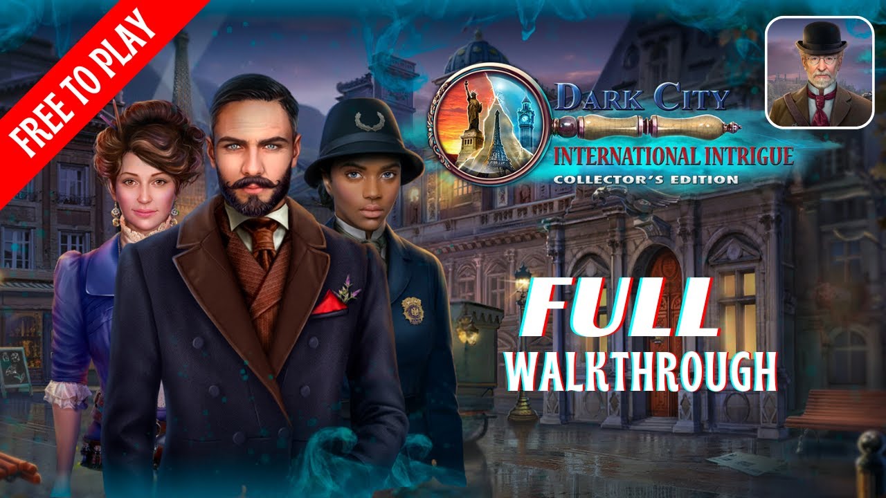 Dark City 7: International Intrigue Full Walkthrough - YouTube