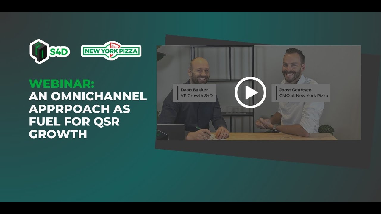 S4D Webinar | An Omnichannel Approach as Fuel for QSR Growth - YouTube