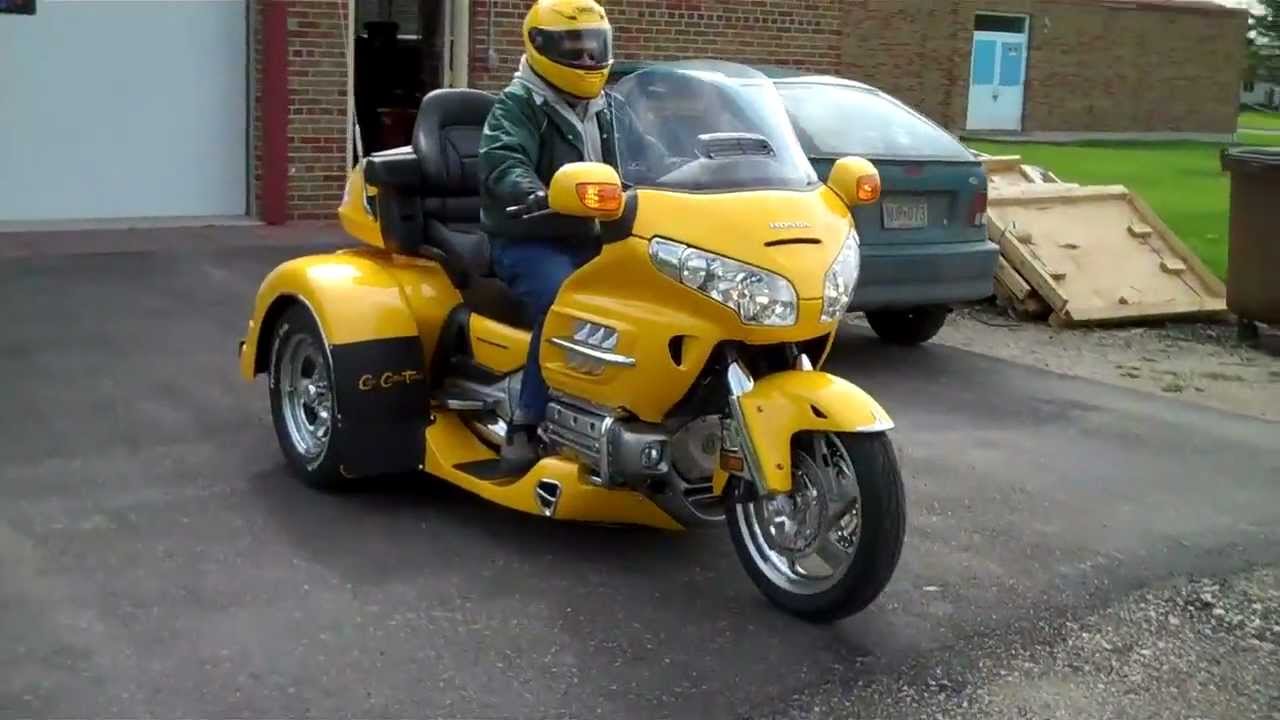 2010 Goldwing Adventure IRS trike in Action - YouTube