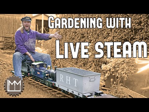 Is the smallest working railway in the world? - 5 inch gauge in the garden. LGLL Ep.2