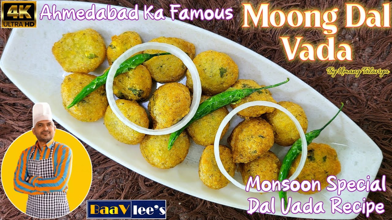 Ahmedabad Ka Famous Dal Vada | Dal Vada Recipe | Wada | Street food | # ...