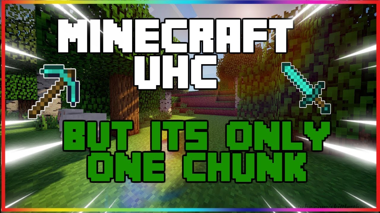 Minecraft UHC but it's in ONE chunk - YouTube