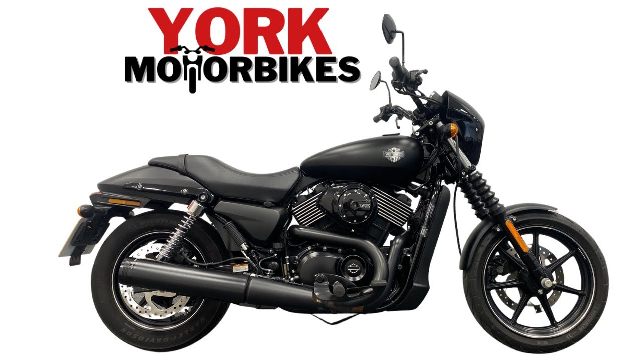 2016 Harley Davidson Street 750 (YP16 WVU) - YouTube