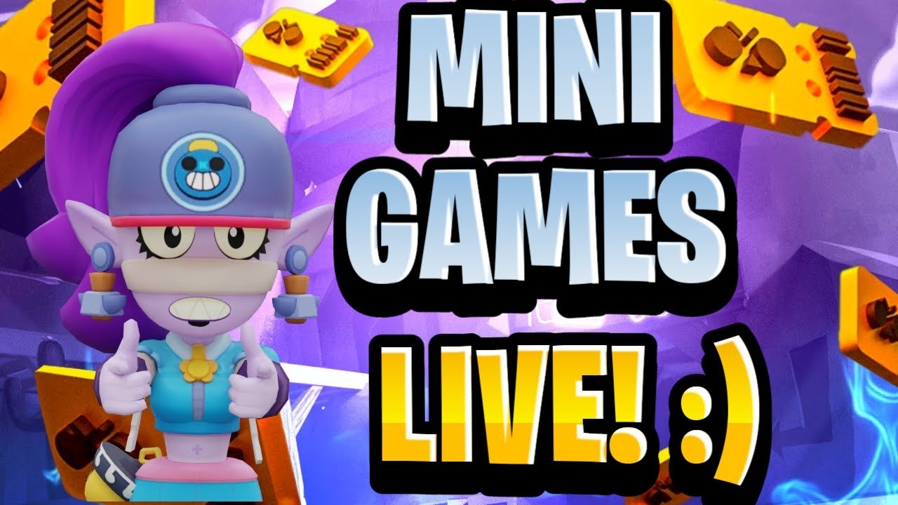 Brawl stars live Minigames mit euch - YouTube