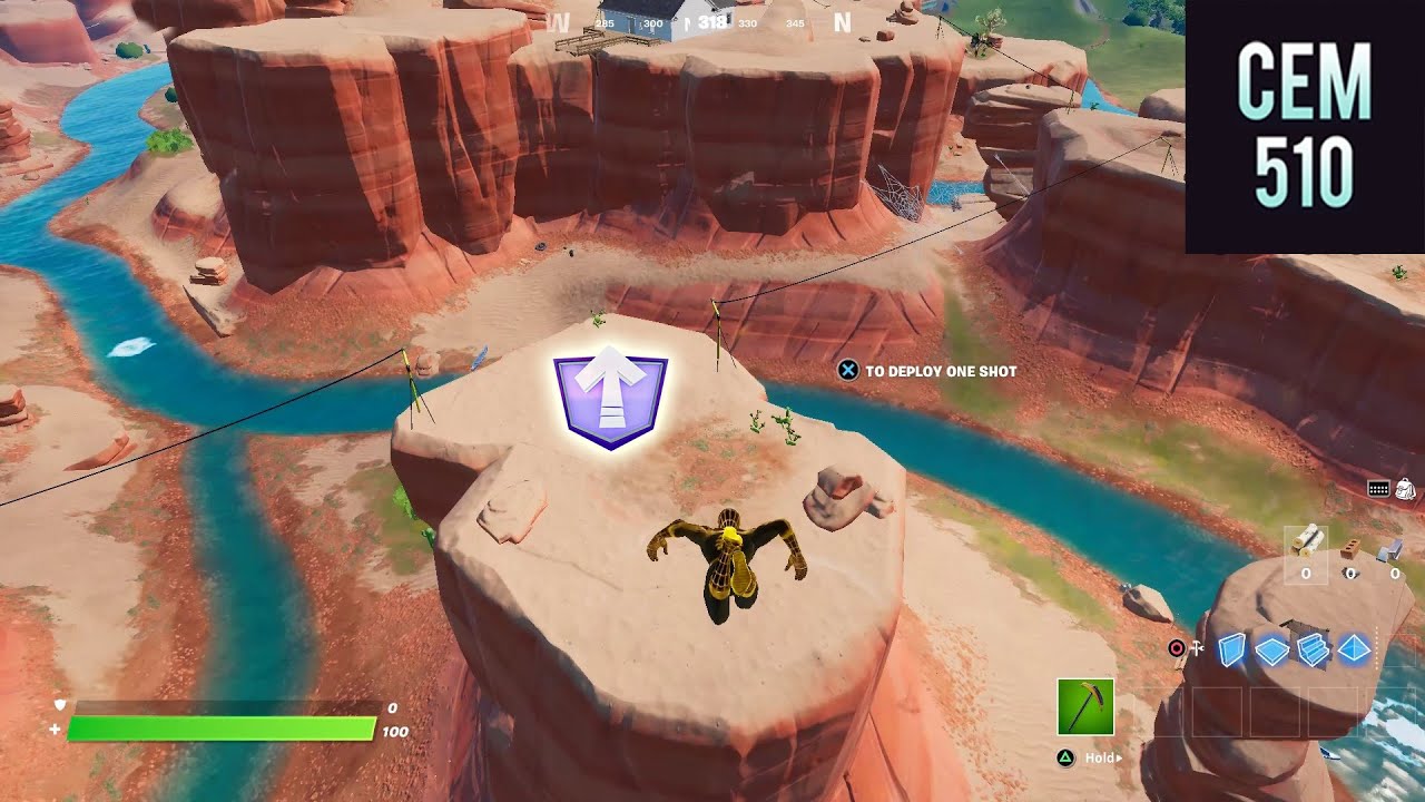 Collect Level Up Token northwest of Condo Canyon Fortnite Week 2 ...
