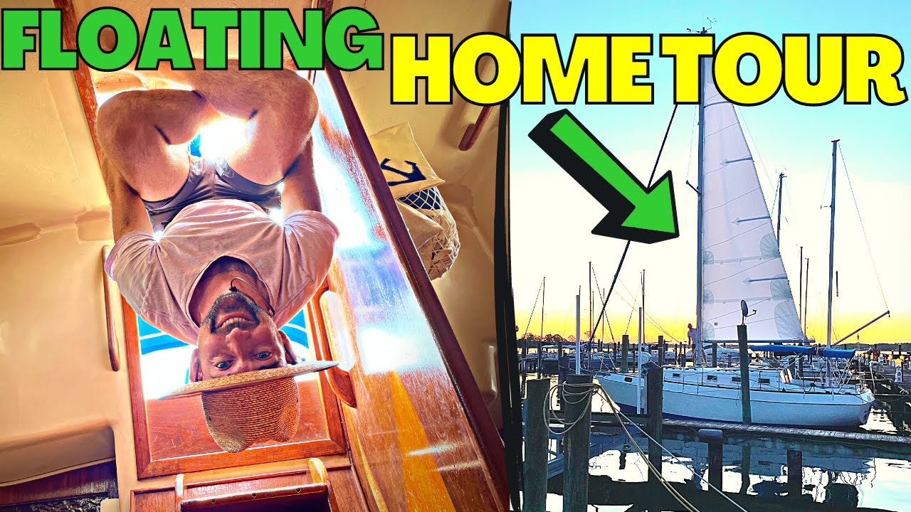 37 Feet Long and 12 Feet Wide | A Tiny Home Tour on the Water | Living ...