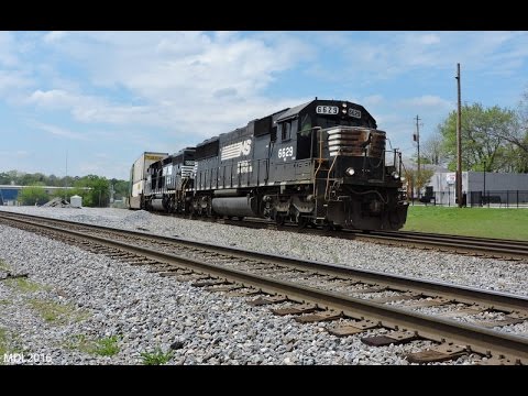 HD: NS 6629 leads NS Train G95 in Austell, GA - YouTube