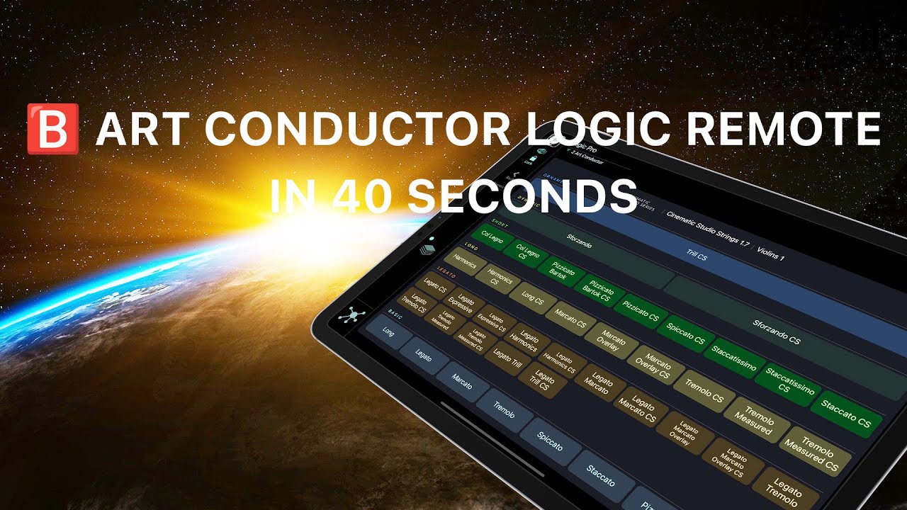 Logic Pro: Articulation Remote for iPad Introduction 40 sec - YouTube