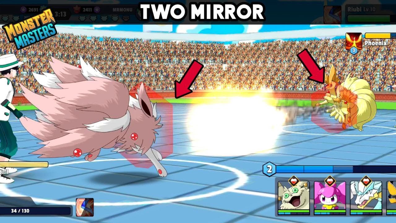 Riubi vs Riubi | Monster Masters Gameplay - YouTube
