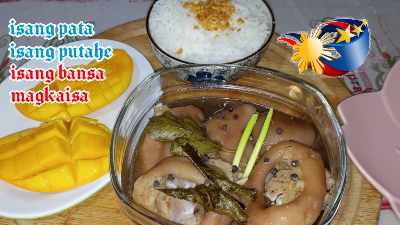 Paksiw na pata pinoy style Easy recipe 2022 - YouTube