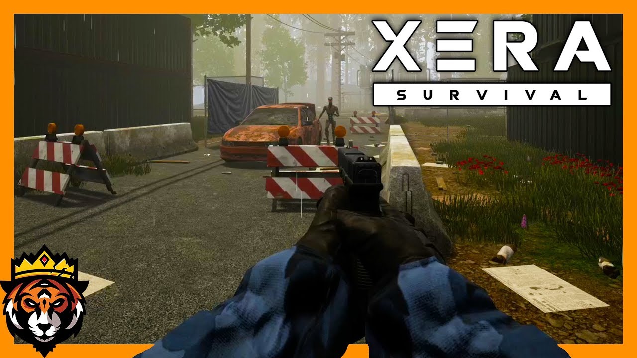 Bandits & Evil Robots Everywhere! (XERA: Survival PVP Gameplay) #1 ...