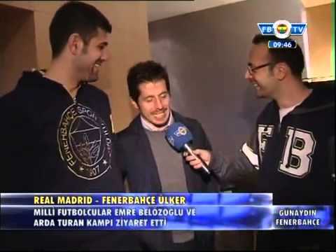 Emre Belözoğlu ve Arda Turan'dan Fenerbahçe Ülker'e Ziyaret