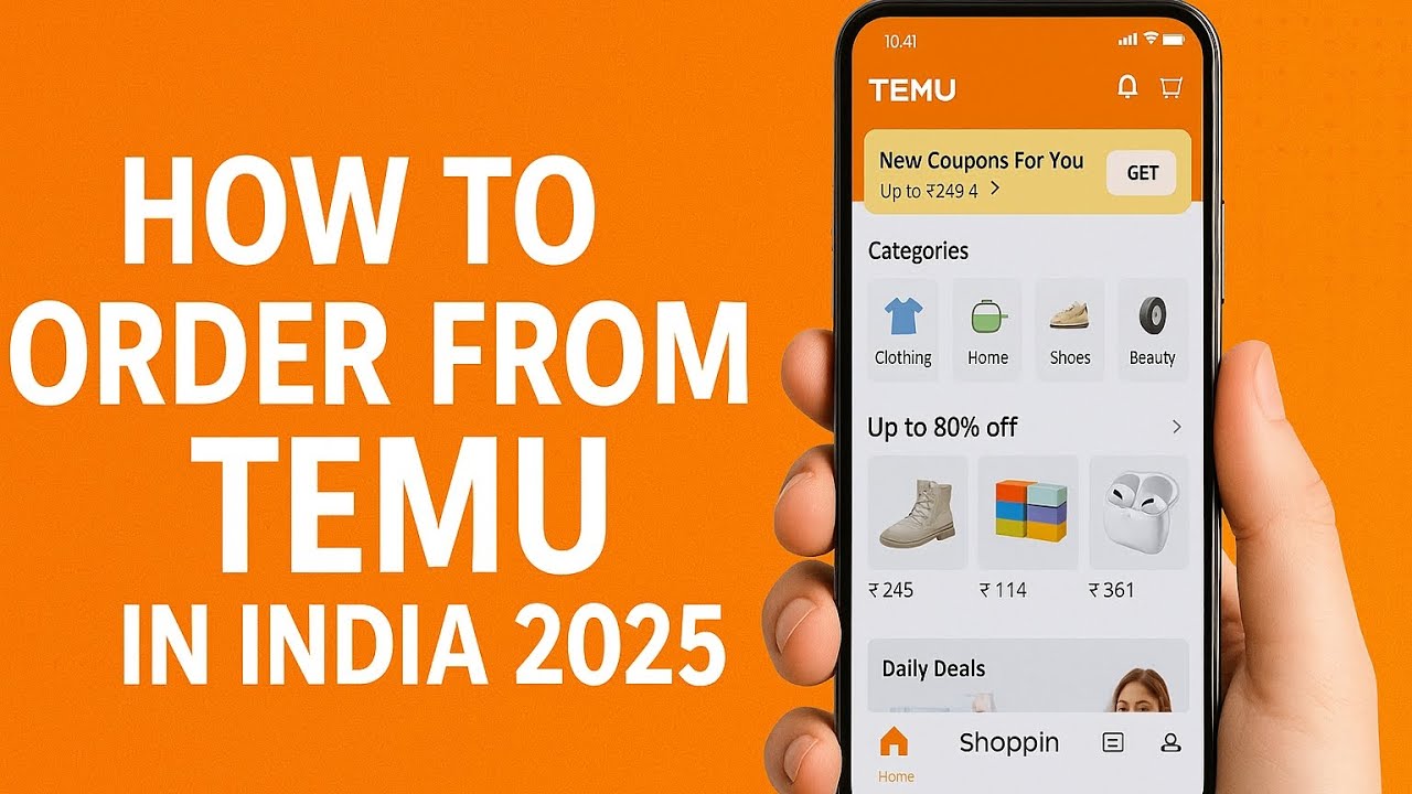 How To Order From Temu In India 2025 | Is Temu Available In India ...