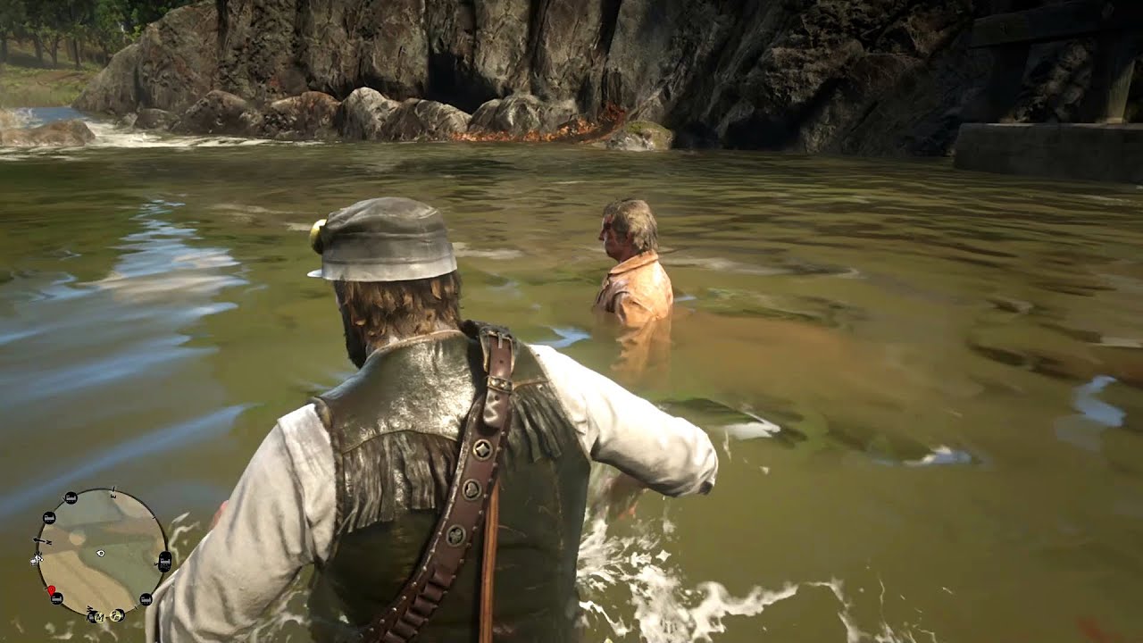 RDR2 - How to awaken an Npc from a Knockout - YouTube