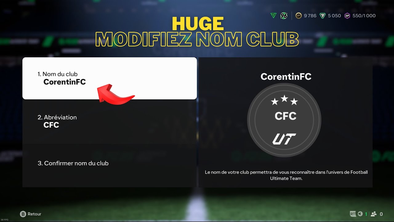 Comment Changer le Nom de Votre Club EA FC 25 : Guide Étape par Étape ...