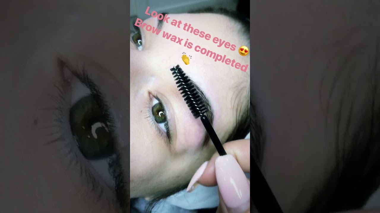 Brow Boutique By Marina - EyeBrow Waxing On This Beautiful Client ...