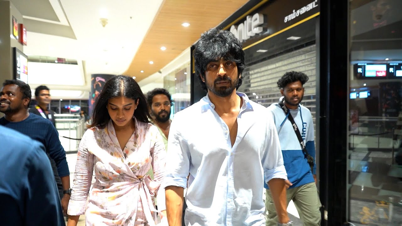#Aneethi Success: Vasantha Balan, Arjun Das & Dushara visit theaters ...