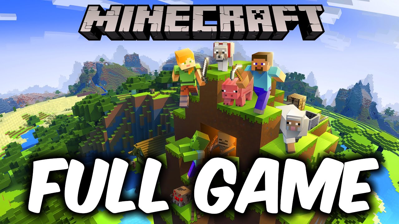 Minecraft Survival - FULL GAME Walkthrough - No commentary - YouTube