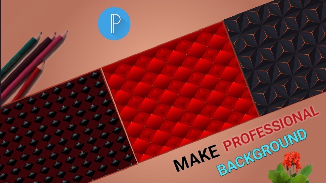 Background Design | How to Make Low Poly Background in Pixellab - YouTube