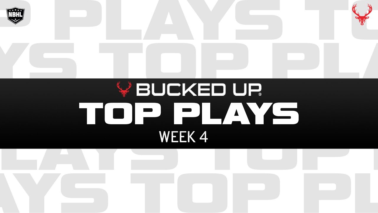 NBHL Bucked Up Top Plays: Week 4 - YouTube