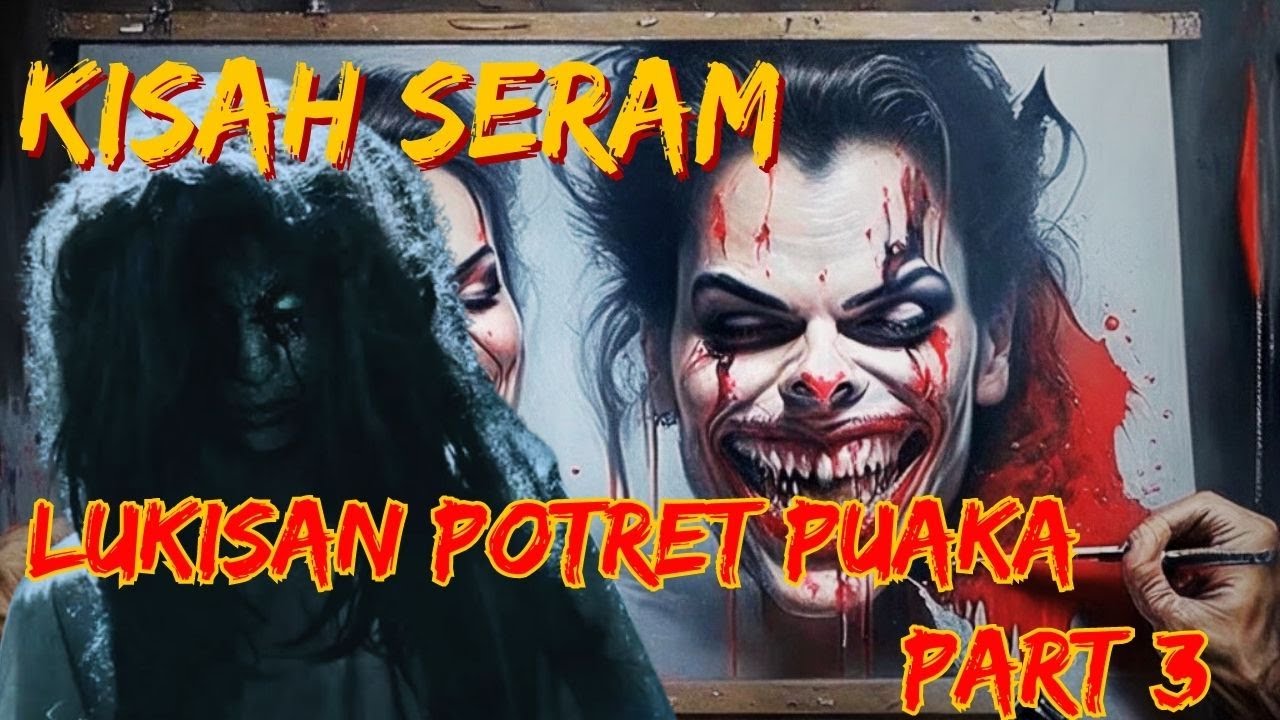 KISAH SERAM | LUKISAN POTRET PUAKA | PART 3 - YouTube
