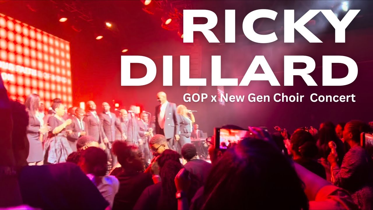 RICKY DILLARD | GOP x New Gen Concert | vlog #38 - YouTube