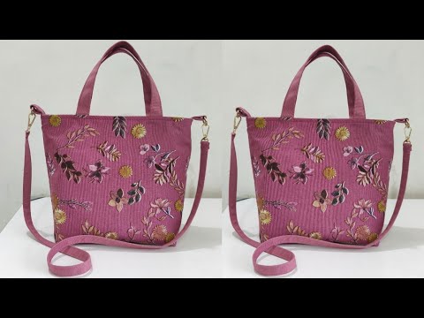 PERFECT HANDBAG | Ladies Handbag Cutting and Stitching | Tote bag ...