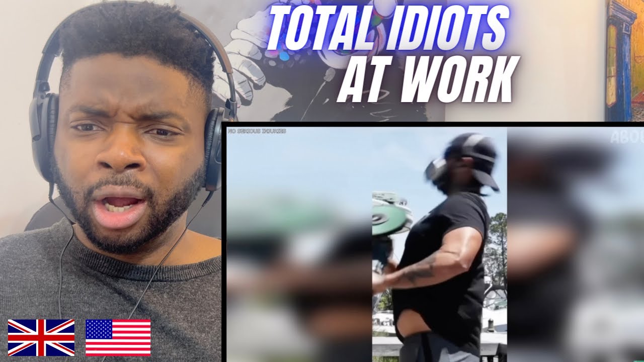 Brit Reacts To TOTAL IDIOTS AT WORK! - YouTube